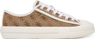 Guess Sneakers aus Stoff FLJCR2 FAL12 Braun