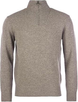 Barbour Essential Lambswool Half Zip, beige, XL