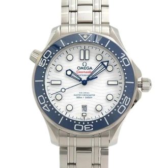 Omega Pre-owned Seamaster Diver 300 Au750 Edelstahl Automatik Limited Edition - - Pre-owned - Herren - Wei&szlig; - ONE SIZE