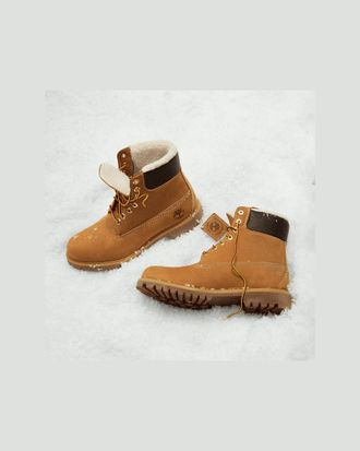 Timberland Wasserdichter Timberland Premium 6-Inch Boot mit warmem Futter f&uuml;r Herren in Gelb, Herren, Gelb, Gr&ouml;&szlig;e