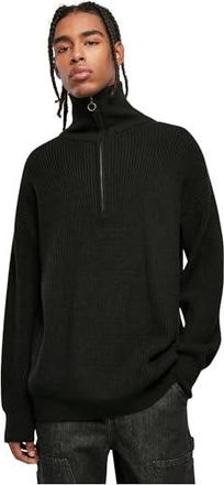 Urban Classics Troyer froiss&eacute; surdimensionn&eacute; Maillot de surv&ecirc;tement, Noir, XL Homme