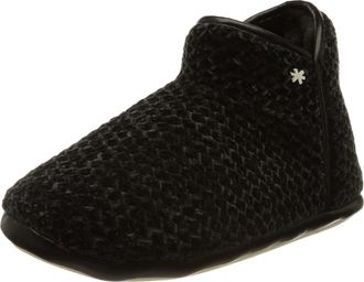 Flip*Flop Damen bonnysoft Knit Hausschuh, Black, 42 EU