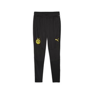 Puma Pantalon d entra&icirc;nement Borussia Dortmund Homme L Black Faster Yellow