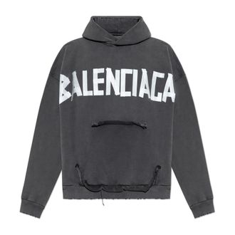 Balenciaga Herren, Sweatshirts & Hoodies, Grau, SGr&ouml;&szlig;e