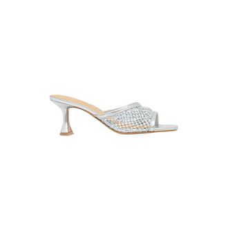 Guess Kebba2 Mule &agrave; talon sculpt&eacute; - Femme - Chaussures - Gris - Taille: 37 EU