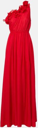 LEO LIN Robe longue Jenni en soie