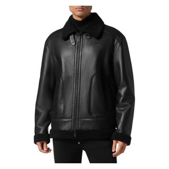 Philipp Plein Herren, Jacken, Schwarzk, SGr&ouml;&szlig;e