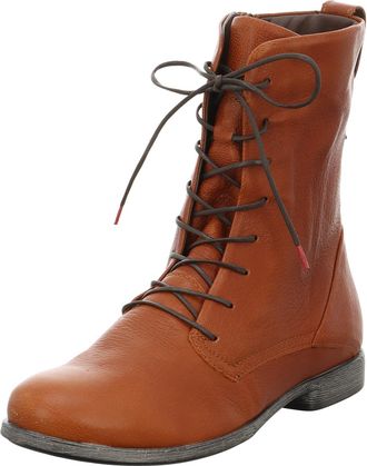 Think Think AGRAT Damen pflanzlich gegerbte nachhaltige Stiefelette, Kastanie 3090, 41.5 EU