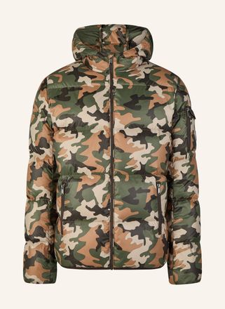 Jott Jott Daunenjacke Java Print braun