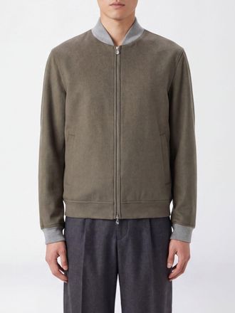 Brunello Cucinelli Veste Homme couleur Vert Militaire