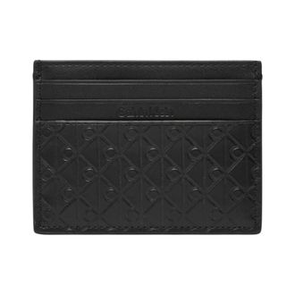 Calvin Klein Leder Bi-Fold Geldb&ouml;rse - - Accessories - Herren - Schwarzk - ONE SIZE