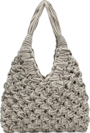 Hibourama Bags Vannifique Tote Bag mit Kristallen - Nude