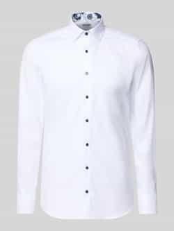 Olymp Level 5 Slim Fit Business Hemd aus Baumwolle mit Kentkragen