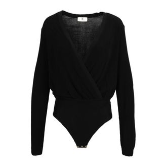 Elisabetta Franchi Body Tricot - - Tops - Damen - Schwarzk - M