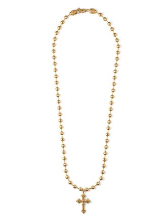 Emanuele Bicocchi collier à pendentif croix - Or