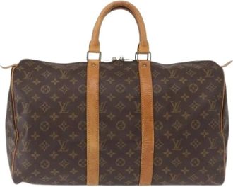 Louis Vuitton unisex, Pre-owned, Brun, Taille: ONE Size Sac Week-end en Toile Pre-owned