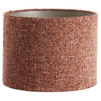 Light & Living Abat-jour - Osire - rouge - textile - &oslash; 40cm - - Light&living