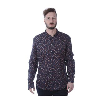 Daniele Alessandrini Homme, Chemises, Multicolore, Taille: 2XL Camicia Basica Collo Piccolo