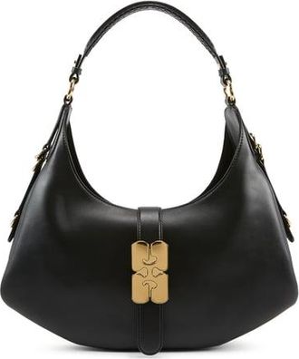Ganni Sac &agrave; main small Kat en cuir
