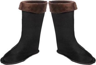 BESTONZON Doublures de Bottes DHiver en Polaire &Eacute;paisse pour Femmes et Hommes - Semelles Thermiques Isolantes Courtes Taille 42-44 - Int&eacute;rieur Chaud pour Bottes