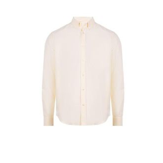 Editions 102 Gestreiftes Baumwollhemd - Gelb