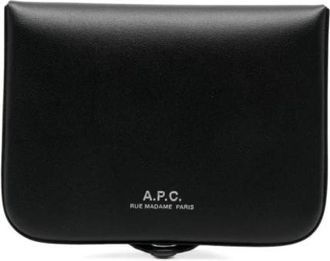 A.P.C. Schwarze Geldb&ouml;rse Porte-Monnaie Josh - - Accessories - Damen - Schwarzk - ONE SIZE