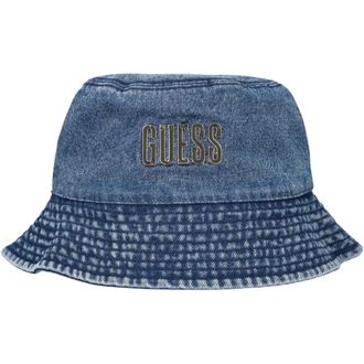 Guess Denim Regen Hut - - Accessories - Damen - Blau - L
