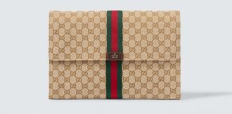 Gucci Pochette Medium en toile GG