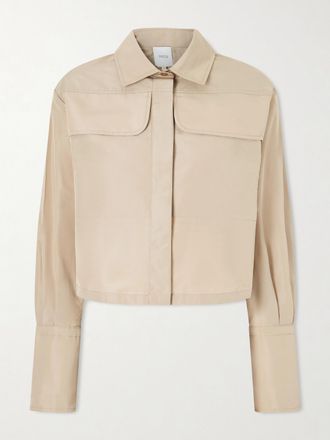 Patou Chemise Raccourcie En Tissu Technique - Neutres