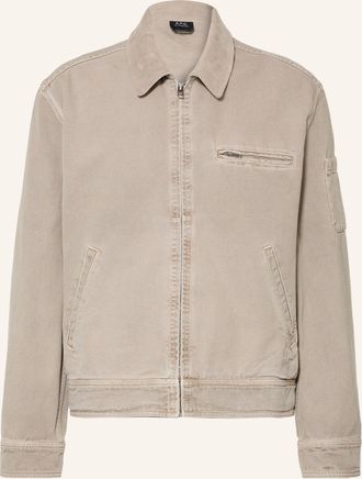 A.P.C. Jeansjacke Alexis beige