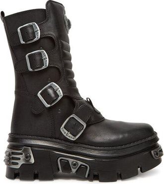 New Rock Stiefeletten M-WALL373N-C1 Schwarz