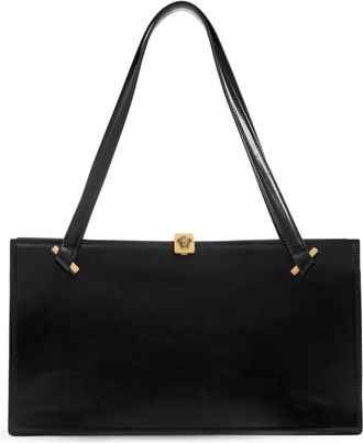 Versace Femme, Sacs, Noir, Taille: ONE Size Severine Leather Tote