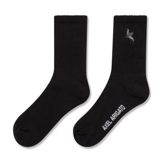 Axel Arigato unisex, Sous-vêtements, Noir, Taille: S Bee Bird Tube Socks
