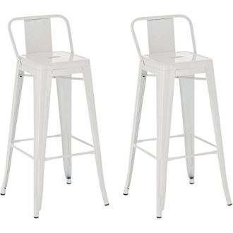 Clp 2er Set Barhocker Mason wei&szlig;