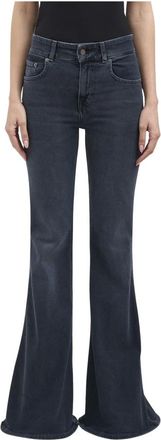 Haikure Femme, Jeans, Bleu, Taille: W25 Farrah Flared Jeans