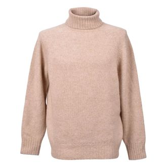 Brunello Cucinelli Homme, Pulls, Beige, Taille: XL Pull Col Roulé