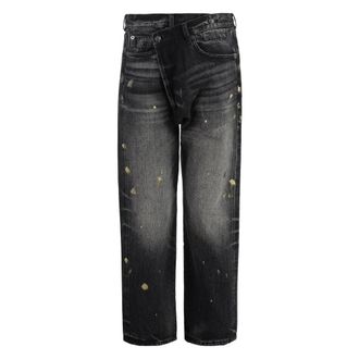 R13 Crossover Jeans - - Jeans - Damen - Schwarzk - W26
