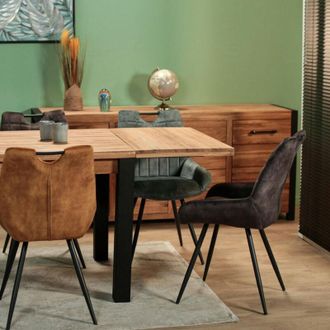 Pier Import Pier Import - Rallonge de table &agrave; manger ferscott 2 (pour table repas ferscott 2 180 et 150)