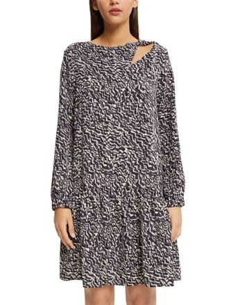 Esprit Damen 102EE1E325 Kleid, 013/ANTHRACITE 4, 36