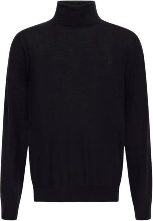 Roberto Cavalli Regul&auml;rer Rollkragenpullover - - Knitwear - Herren - Schwarzk - S