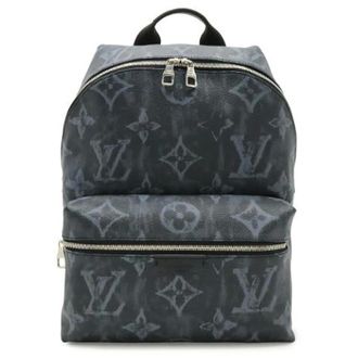 Louis Vuitton Pre-owned Sac &agrave; dos Discovery Monogram Pastel Noir - Femme - Pre-owned - Noir - Taille: ONE Size