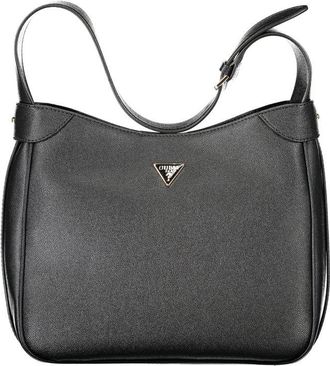 Guess Schwarze Polyethylen-Handtasche