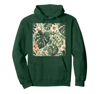 Monstera Blatt Pullover Hoodie