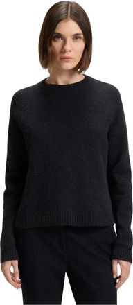 HUGO BOSS Femme, Pulls, Noir, Taille: 38 FR Pull ras du cou 50478315