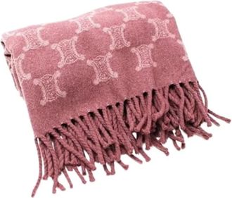 Celine Pre-owned Stole - Femme - Pre-owned - Rose - Taille: ONE Size