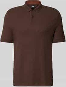 HUGO BOSS Regular Fit Poloshirt aus reiner Baumwolle Modell Parlay