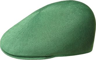 Kangol Seamless Tropic 507 Flatcap Schirmmütze Schiebermütze Damen/Herren - mit Schirm Frühling-Sommer Sommer - L (58-59 cm) grün