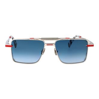 T HENRI unisex, Accessoires, Bleu, Taille: 56 MM GTB x Indice Lunettes de soleil &agrave; monture carr&eacute;e