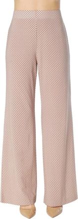 Caliban Femme, Pantalons, Multicolore, Taille: 48 FR Pantaloni in tessuto tecnico no stiro fantasia