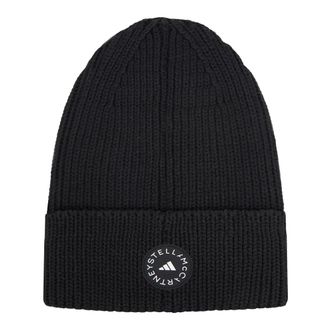 adidas by Stella McCartney Femme, Sport, Noir, Taille: ONE Size Logo Beanie